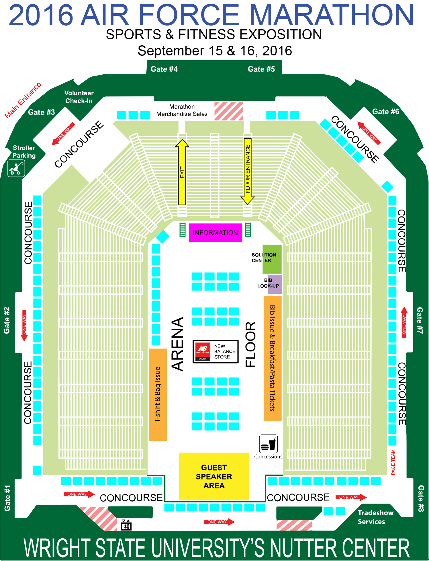 New Expo Map | Air Force Marathon New Expo Map | Air Force Marathon